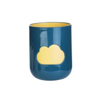 Generic 1pc Unbreakable Badezimmer Tumbler Cups S&uuml;&szlig;es Wolkenmuster Zahnsp&uuml;lbecher umweltfreundliche Zahnb&uuml;rste Organizer Badezimmerbecher f&uuml;r Kleinkinder Kind