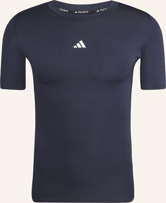 adidas T-Shirt Techfit blau