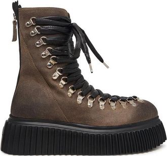 AGL Schn&uuml;rschuhe Dromo D751501PGK Braun