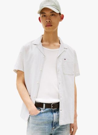 Tommy Hilfiger Chemise en coton et lin