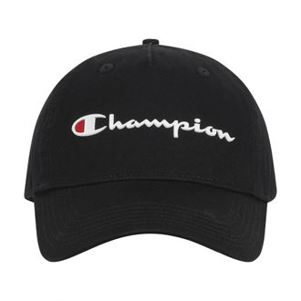 Champion Unisex-Erwachsene Dad Adjustable Cap Stirnband, Medium Schwarz, Einheitsgröße