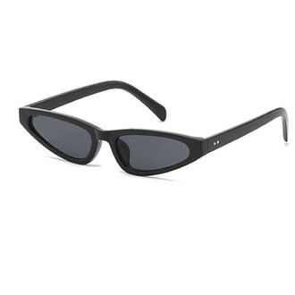 Generic Lunettes De Soleil Unisexes &Agrave; Monture Fine For Lext&eacute;rieur, Id&eacute;ales For Les Trajets Domicile-travail Et Vacances. D&eacute;coratives(Black)