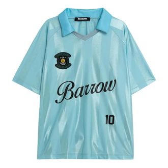 Barrow Barrow, Homme, Tops, Bleu, Taille: XL Bleu Clair T-shirts et Polos