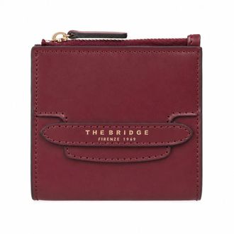 The Bridge Petit portefeuille - Femme - Accessoires - Rouge - Taille: ONE Size