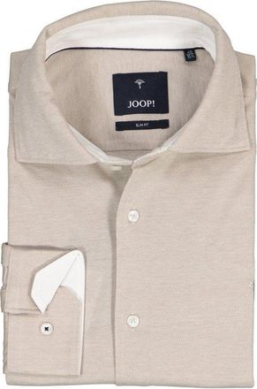 Joop Herren Hemd beige Jersey