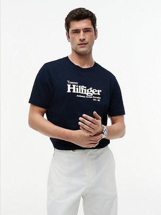 Tommy Hilfiger T-shirt en jersey &agrave; logo imprim&eacute;
