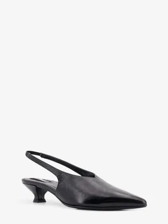Alohas Womens Pumps Eros Leather Black High Heel Shoes