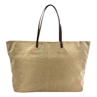 Fendi Pre-owned Zucchino Tote Bag - - Pre-owned - Damen - Beige - ONE SIZE
