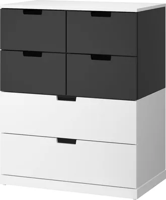 IKEA NORDLI Kommode mit 6 Schubladen