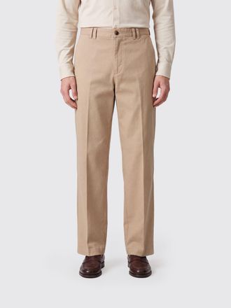 Canali Pantalon de tailleur slim fit en coton avec poches italiennes