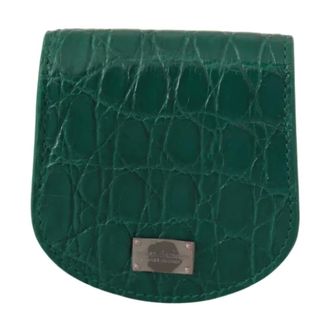 Dolce & Gabbana Porte-monnaie Exquis Pre-owned - Femme - Pre-owned - Vert - Taille: ONE Size