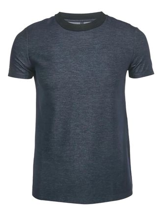 Neil Barrett t-shirt &agrave; col rond - Bleu