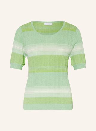 Darling Harbour Darling Harbour Strickshirt Mit Glitzergarn gruen