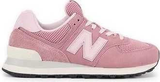 New Balance Baskets en cuir et coton m&eacute;lang&eacute;s