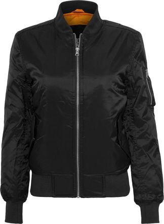 Urban Classics Basic Bomberjacke f&uuml;r Damen (Schwarz)