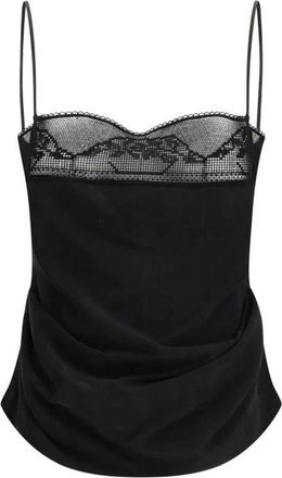 Magda Butrym Femme, Tops, Noir, Taille: 38 FR Hauts sans manches