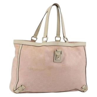 Gucci Pre-owned Vintage Tote Bag - - Pre-owned - Damen - Rosa - ONE SIZE