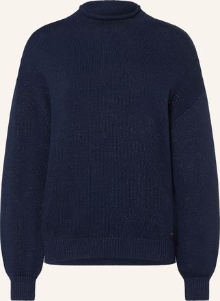 Mos Mosh Mos Mosh Pullover Mmbine Mit Glitzergarn blau