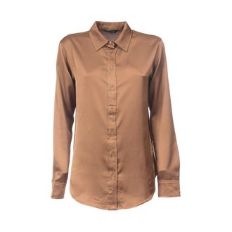 Ralph Lauren Lauren Twill Shirt - - Blouses & Shirts - Damen - Braun - M