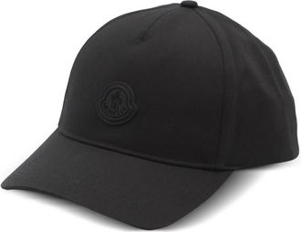 Moncler Logo-patch Cotton Baseball Cap