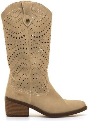 Mtng Bottes &agrave; Talons Femme TANUBIS 55486 | 61731 | Beige
