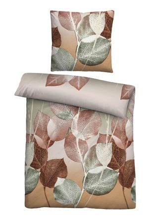 Biberna Feinbiber Bettw&auml;sche 0006730 BL&Auml;TTERRANKE