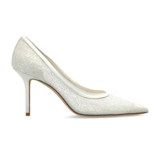 Jimmy Choo London Femme, Chaussures, Beige, Taille: 37 EU Love 85 Pump