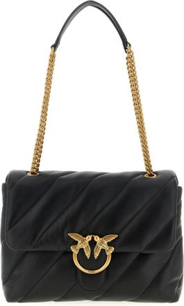 Pinko Pinko, Femme, Sacs, Noir, Taille: ONE Size Love Big Puff Classic Bag