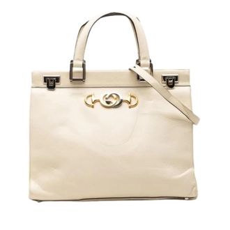 Gucci Pre-owned The Zumi Satchel - - Pre-owned - Damen - Wei&szlig; - ONE SIZE
