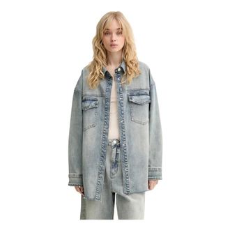 Gestuz GZnoma Hemd - - Jackets - Damen - Blau - XS