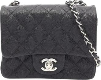 Chanel Sac bandouli&egrave;re vintage Pre-owned - Femme - Pre-owned - Noir - Taille: ONE Size