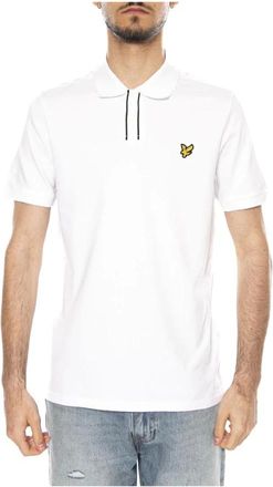 Lyle & Scott Homme, Tops, Blanc, Taille: S Polo
