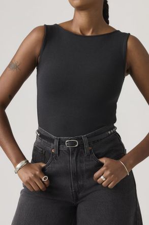 Levi's Ceinture Clout&eacute;e Glam - Femme - Noir / Caviar - 80
