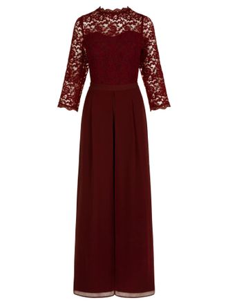 Apart Fashion Damen Overalls, Bordeaux, Normal