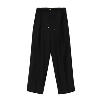 Moncler Femme, Pantalons, Noir, Taille: 38 FR Drawstring Pantalons