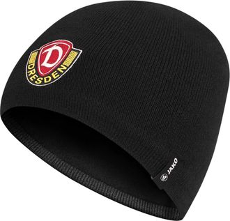 Jako Dynamo Dresden Strickmütze schwarz SGD Mütze Fanartikel Dynamo Beanie