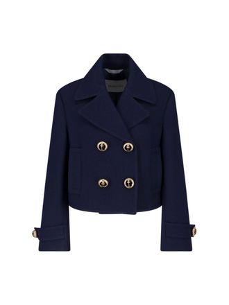 Balenciaga Cropped Caban Jacket