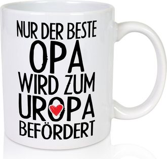 Generic Bester Uropa - Tasse Weiss - Kaffeetasse/Geschenk/Familie