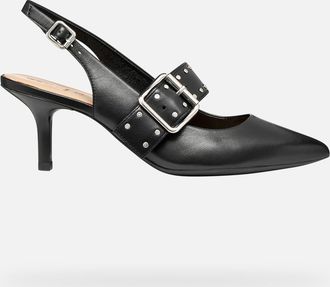 Geox Schuhe Kleopy Dame Schwarz