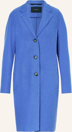 Oui Wollmantel blau