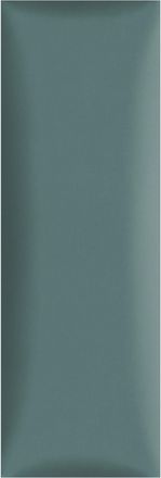 MG Design Polsterpaneel 30 x 90 cm in Türkis - 3D Wandkissen fürs Bettkopfteil & Wanddeko, ohne Bohren, geräuschmindernd, angenehm matt mit feiner Struktur