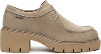 Nero Giardini I513987D Schnürschuhe Aus Veloursleder Für Damen - Beige 37 EU
