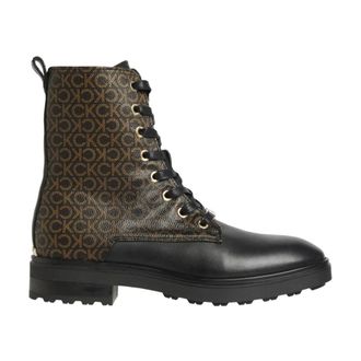 Calvin Klein Cleat Biker Boot - Mix - - Shoes - Damen - Schwarzk - 37 EU