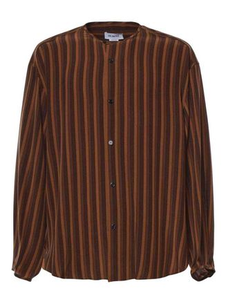 Hed Mayner Chemise - Marron