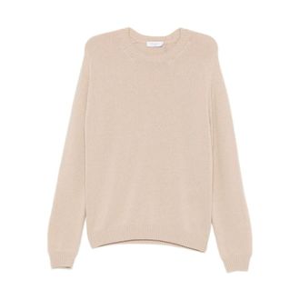 Boglioli Rundhals-Pullover - - Knitwear - Herren - Beige - L