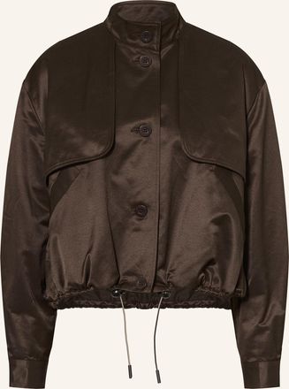 Claudie Pierlot Claudie Pierlot Kastenjacke Aus Satin braun