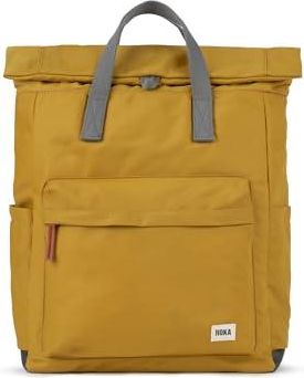 Roka London ROKA London Canfield B Sac &agrave; dos en nylon recycl&eacute; Taille L, Jaune dor&eacute;, L