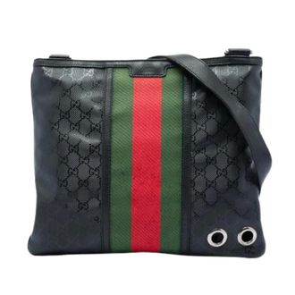 Gucci Sac bandouli&egrave;re Pre-owned - Femme - Pre-owned - Noir - Taille: ONE Size