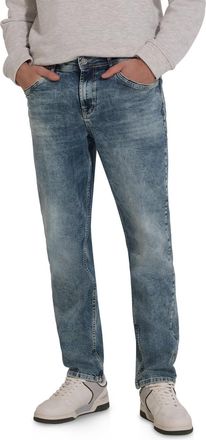 Street One Men Straight Leg Jeans Soft greencast Random wash 34