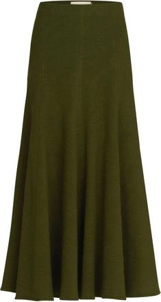 Silvia Tcherassi jupe mi-longue Gilda à coupe évasée - Vert